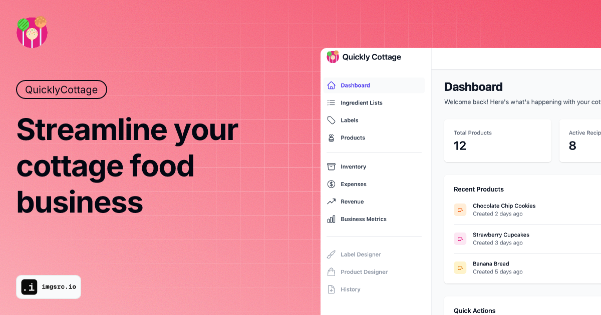 Transform Your Cottage Food Business Management | Quickly Cottage
